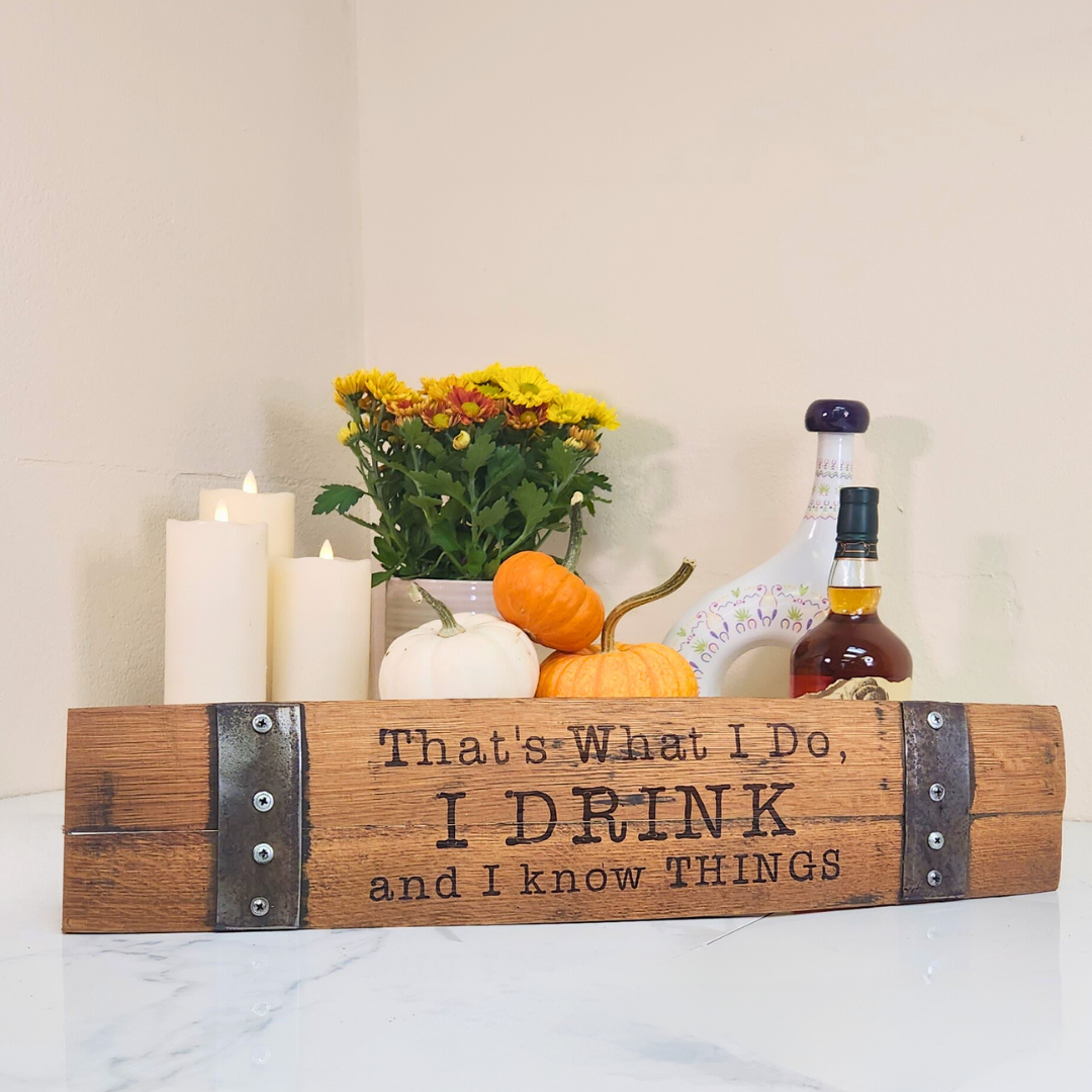 Horizontal Stave Sign 24 Inch Made From Whiskey or Wine Barrel – Get ...